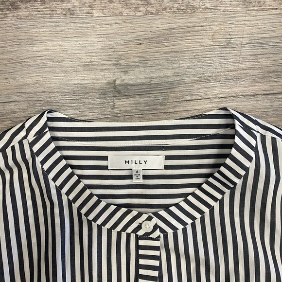 Milly | Tops | Milly Michelle Button Up Top | Poshmark